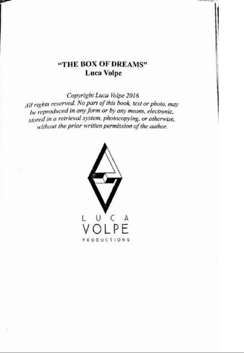 Luca Volpe – The Box Of Dreams – Erdnase Magic Store