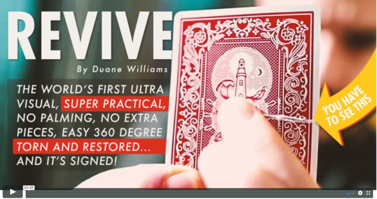 Revive by Duane Williams – Ellusionist (Instant Download) – Erdnase ...