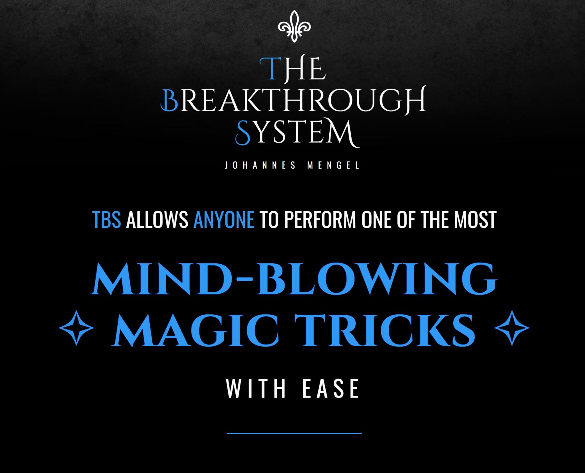 The Breakthrough System by Johannes Mengel - RanMagic